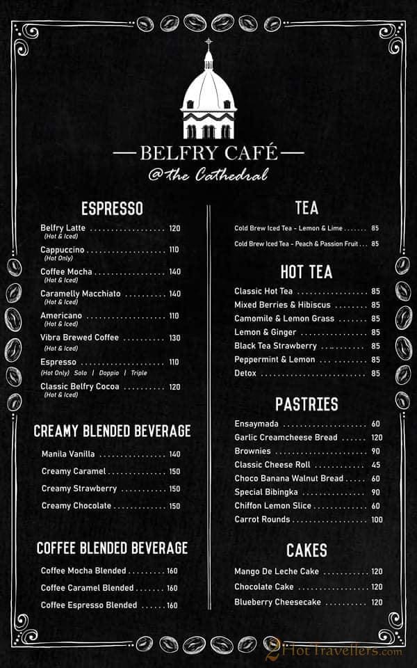Belfry Cafe: A new Intramuros Cafe You Need to Visit - 2HotTravellers ...